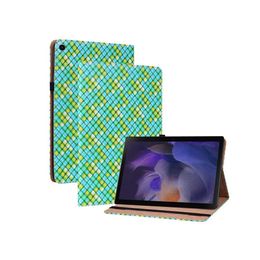 Wigento Tablet-Hülle Aufstellbare Kunst-Leder Tasche Design Muster für Oppo Realme Pad 10.4 Etuis Hülle Cover Schutz Case Zubehör