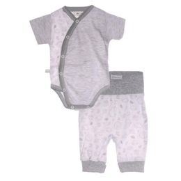 La Bortini Body & Hose Wickelbody und Hose Baby Anzug 2tlg. Set Body