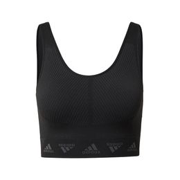 adidas Sportswear Sport-BH Damen Größe S grau / schwarz