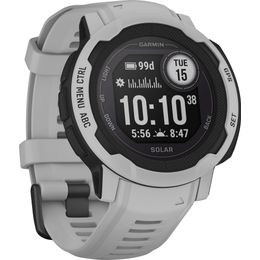 Smartwatch Garmin "INSTINCT 2 SOLAR" Smartwatches grau Fitness-Tracker