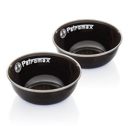 Petromax Emaille Schale 2er Set schwarz