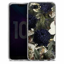 DeinDesign Handyhülle Utart Vintage Blumen Natur Blumen, Huawei Honor 10 Silikon Hülle Bumper Case Handy Schutzhülle, weiß, transparent