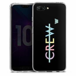 DeinDesign Handyhülle Wincent Weiss Crew Statement Crew, Huawei Honor 10 Silikon Hülle Bumper Case Handy Schutzhülle, weiß, transparent