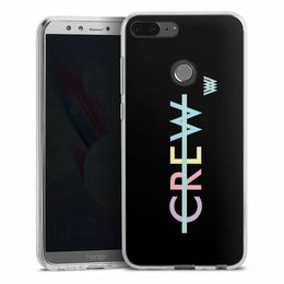 DeinDesign Handyhülle Wincent Weiss Crew Statement Crew, Huawei Honor 9 Lite Silikon Hülle Bumper Case Handy Schutzhülle, weiß, transparent