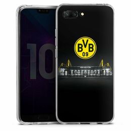 DeinDesign Handyhülle BVB Stadion Borussia Dortmund BVB Stadion, Huawei Honor 10 Silikon Hülle Bumper Case Handy Schutzhülle, weiß, transparent