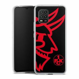 DeinDesign Handyhülle Offizielles Lizenzprodukt 1.FCK Dauerkarte, Xiaomi Mi 10 lite Silikon Hülle Bumper Case Handy Schutzhülle, weiß