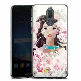 DeinDesign Handyhülle Pocahontas Disney Offizielles Lizenzprodukt Colors Of The Wind, Huawei Mate 10 lite Silikon Hülle Bumper Case Handy Schutzhülle