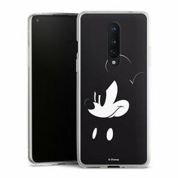 DeinDesign Handyhülle Mickey Mouse Offizielles Lizenzprodukt Disney Mickey Mouse - Mad, OnePlus 8 Silikon Hülle Bumper Case Handy Schutzhülle Smartpho