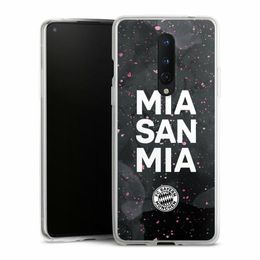 DeinDesign Handyhülle Mia San Mia Girl Style FC Bayern München Mia San Mia Girly - FCB, OnePlus 8 Silikon Hülle Bumper Case Handy Schutzhülle Smartpho