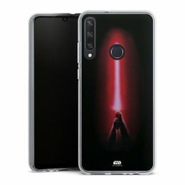 DeinDesign Handyhülle Fanartikel Laserschwert Star Wars Sith lightsaber - Star Wars, Huawei Y6p Silikon Hülle Bumper Case Handy Schutzhülle, weiß