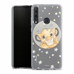 DeinDesign Handyhülle Simba Disney König der Löwen Simba ohne Hintergrund, Huawei Y6p Silikon Hülle Bumper Case Handy Schutzhülle, weiß, transparent