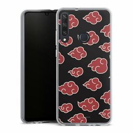 DeinDesign Handyhülle Offizielles Lizenzprodukt Naruto Shippuden Akatsuki Akatsuki Pattern, Huawei Y6p Silikon Hülle Bumper Case Handy Schutzhülle