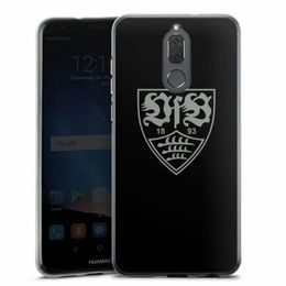 DeinDesign Handyhülle Offizielles Lizenzprodukt VfB Stuttgart VfB Stuttgart schwarz, Huawei Mate 10 lite Silikon Hülle Bumper Case Handy Schutzhülle