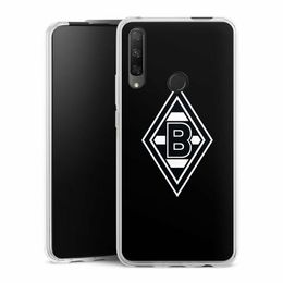 DeinDesign Handyhülle Wappen Borussia Mönchengladbach Gladbach Borussia Raute Schwarz, Huawei Honor 9X Silikon Hülle Bumper Case Handy Schutzhülle