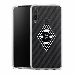 DeinDesign Handyhülle Gladbach Borussia Mönchengladbach Carbon Borussia Raute Carbon, Huawei Honor 9X Silikon Hülle Bumper Case Handy Schutzhülle