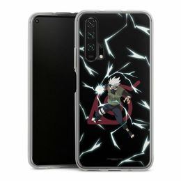 DeinDesign Handyhülle Kakashi Naruto Shippuden Offizielles Lizenzprodukt Kakashi Raikiri, Huawei Honor 20 Pro Silikon Hülle Bumper Case Handy Schutzhü