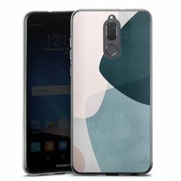 DeinDesign Handyhülle Muster Boho Malerei Graphic 150 A, Huawei Mate 10 lite Silikon Hülle Bumper Case Handy Schutzhülle, weiß, transparent