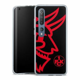 DeinDesign Handyhülle Offizielles Lizenzprodukt 1.FCK Dauerkarte, Xiaomi Mi 10 Silikon Hülle Bumper Case Handy Schutzhülle, weiß