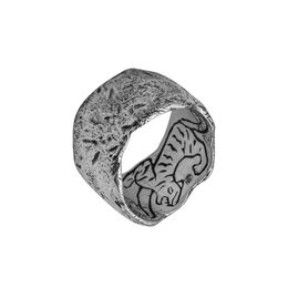 Haze&Glory Haze&glory Ring 'El Tigre' male Silver size 66
