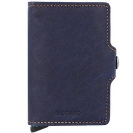 Secrid Twinwallet Indigo Kreditkartenetui RFID Leder 7 cm 5-titanium