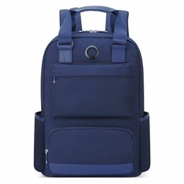 Delsey Paris Legere 2.0 Rucksack RFID 42 cm Laptopfach marineblau