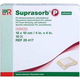 EurimPharm Arzneimittel Suprasorb P PU-Schaumv.selbstklebend 10x10 cm 10 St