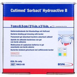 B2B Medical Cutimed Sorbact Hydroactive B Gel-V.7x8,5 cm haft. 10 St