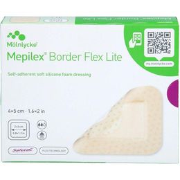 Avitamed Mepilex Border Flex Lite Schaumverband 4x5 cm 10 St