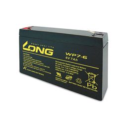 KUNG LONG Blei-Akkumulator WP7-6, 6 V-/7 Ah