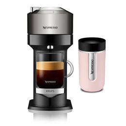 Krups Kapselmaschine "Nespresso Vertuo Next" in Chrom