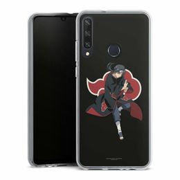 DeinDesign Handyhülle Itachi Uchiha Offizielles Lizenzprodukt Naruto Shippuden, Huawei Y6p Silikon Hülle Bumper Case Handy Schutzhülle, weiß