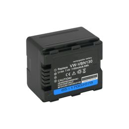 mtb more energy [BAT-338 - Li-Ion] Kamera-Akku kompatibel mit Akku-Typ Akku Panasonic VW-VBN130 1150 mAh (7,4 V), passend für: Panasonic HDC-SD800, SD