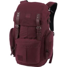 Nitro Freizeitrucksack Daypacker, mit Laptopfach, Schulrucksack, Wanderrucksack oder Streetpack, rot