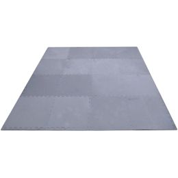 Infinite Spa Bodenschutzmatte IsoProtect SPA Puzzle, Paket 16 Platten mit Randabschluss, BxL: 195x195 cm, grau