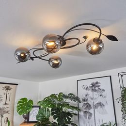hofstein Barasat Deckenleuchte LED Schwarz, 4-flammig