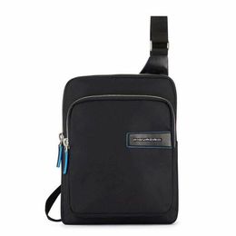 Piquadro PQ-RY Umhängetasche 22 cm Tabletfach black