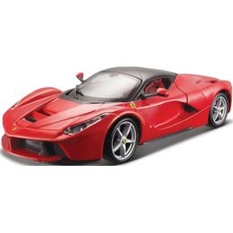 Bburago Sammlerauto LaFerrari 2013-2018, Maßstab 1:24, rot