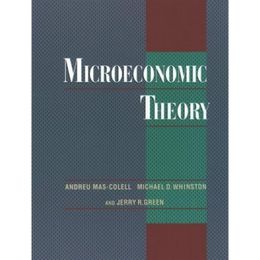 Oxford University Microeconomic Theory - Andreu Mas-Colell, Michael D. Whinston, Jerry R. Green, Kartoniert (TB)