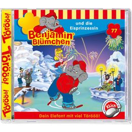 Benjamin Blümchen Band 77: Benjamin Blümchen und die Eisprinzessin (1 Audio-CD) - Benjamin Blümchen (Hörbuch)