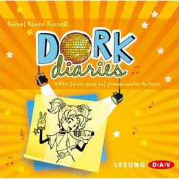 DORK Diaries - 3 - Nikkis (nicht ganz so) phänomenaler Auftritt - Rachel Renée Russell (Hörbuch)