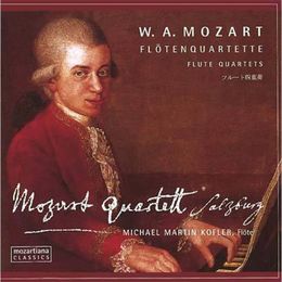 Mozart Flötenquartette, CD - Michael Martin Kofler, Mozart Quartett Salzburg. (CD)