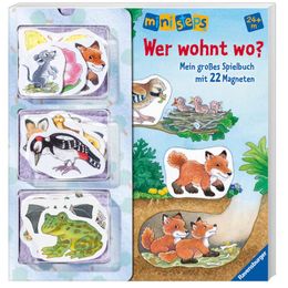 RAVENSBURGER VERLAG Ravensburger ministeps - Wer wohnt wo? - Irmgard Eberhard, Kartoniert (TB)