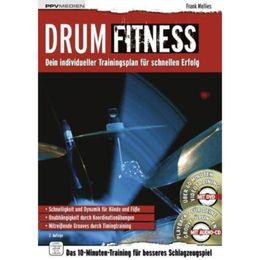 Drum Fitness, m. 1 Audio-CD, m. 1 DVD - Frank Mellies, Kartoniert (TB)