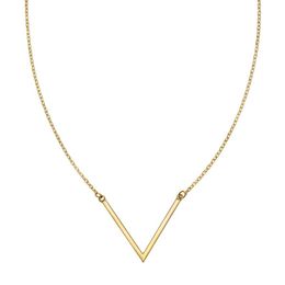 Celesta Gold Collier 375/- Gold 42+3cm Glänzend