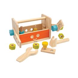 Plan Toys Holz-Werkzeugkasten ROBOTER 19-teilig