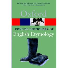 Oxford University (Oxford) The Concise Dictionary of English Etymology, Kartoniert (TB)