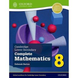 Cambridge Lower Secondary Complete Mathematics 8: Student Book (Second Edition) - Deborah Barton, Kartoniert (TB)