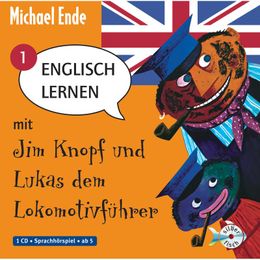 Silberfisch Englisch lernen mit Jim Knopf und Lukas dem Lokomotivführer - Teil 1.Tl.1,1 Audio-CD - Michael Ende (Hörbuch)