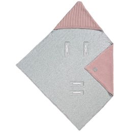 Lässig Decke für Kindersitz (85x85) in pink