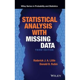 Statistical Analysis with Missing Data - Roderick J. A. Little, Donald B. Rubin, Gebunden